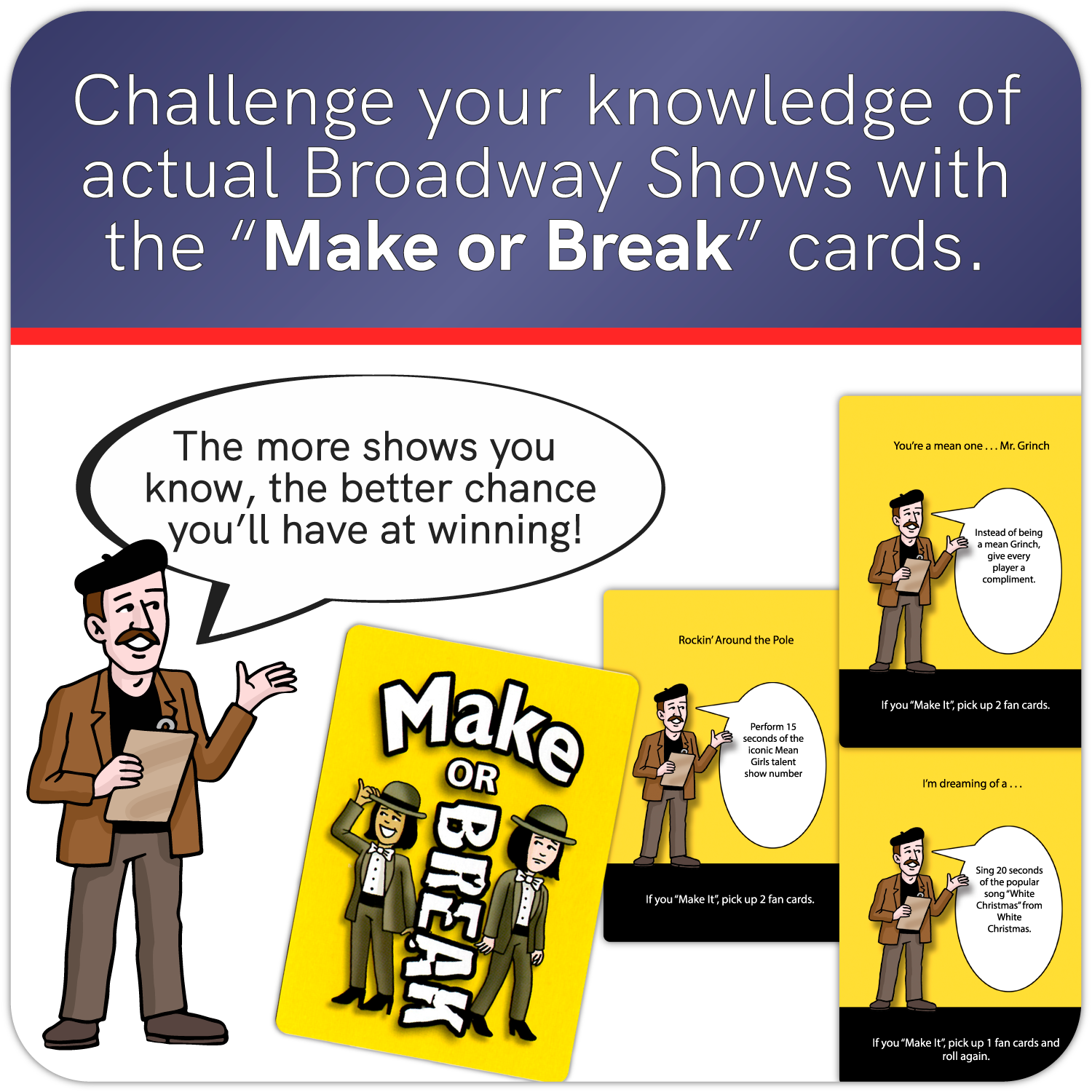 Be A Broadway Star Board Game